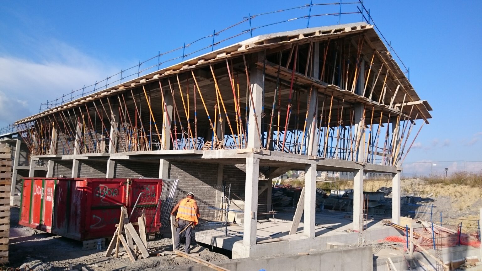 Concrete and reinforcement steel in Cantabria, Spain